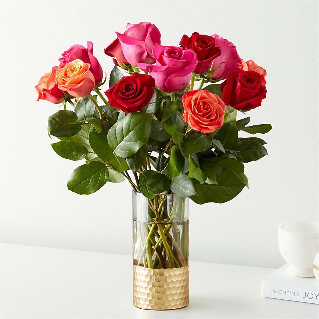Ever After Rose Bouquet–Acme Floral #14